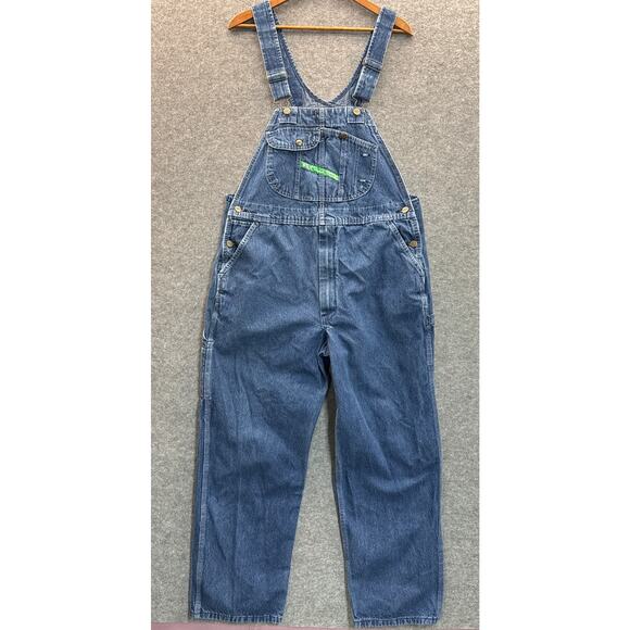 Key | Jeans | Key Imperial Vintage Denim Bib Overalls W4 L30 | Poshmark